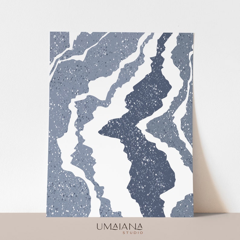 Geode Wall Art Digital Print Printable Wall Art Neutral Wall - Etsy