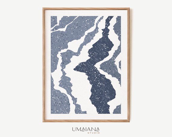 Geode Wall Art Digital Print Printable Wall Art Neutral Wall - Etsy