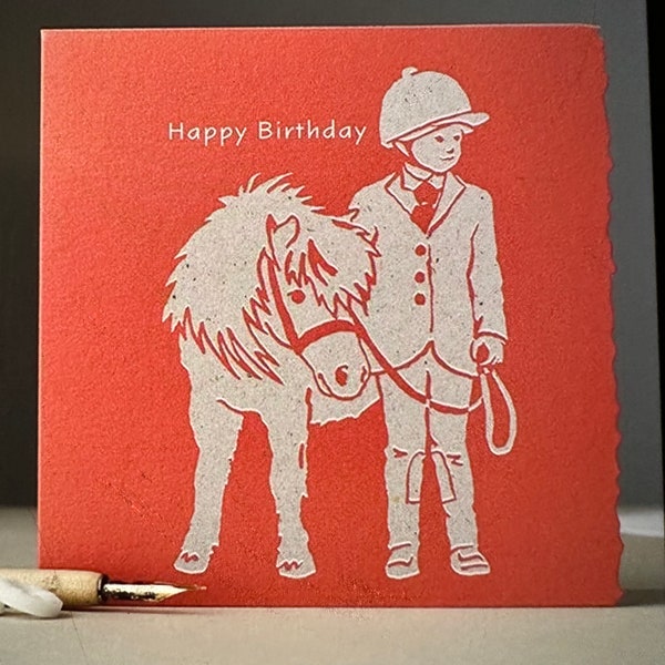 Pony Card - Etsy