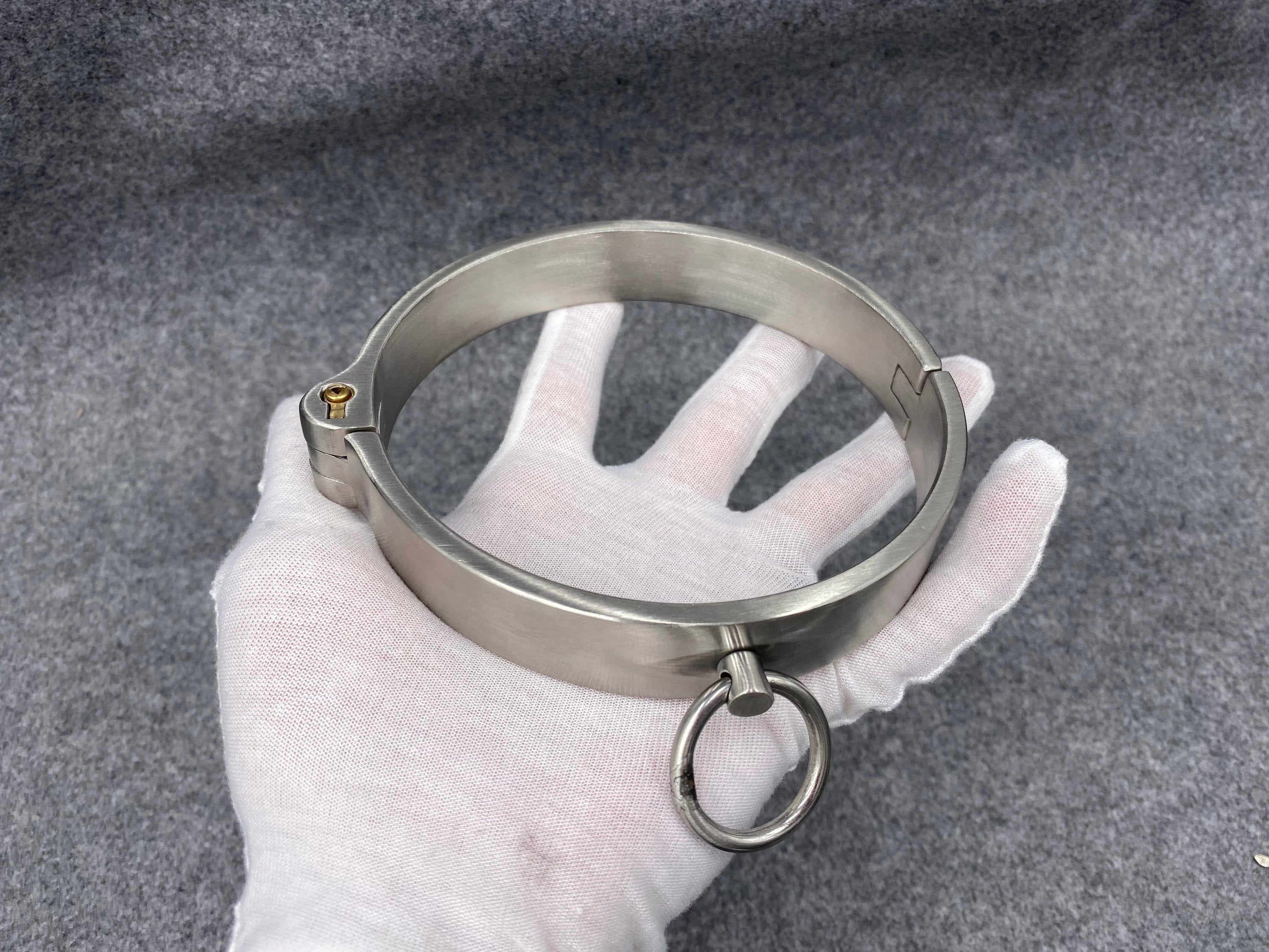 Stainless Steel Bondage Restraints Device Metal Collar - Etsy Canada
