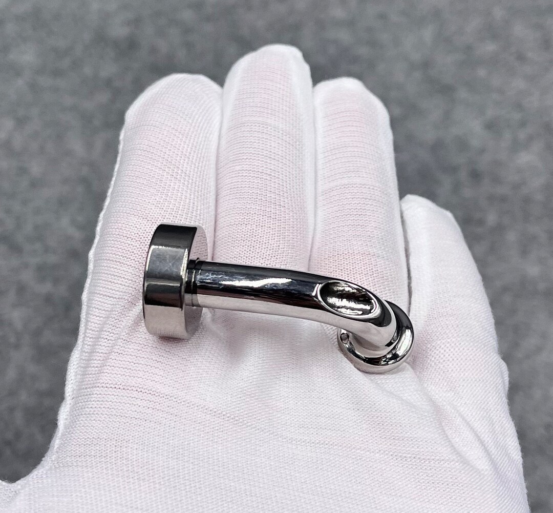 Gauge 8mm Stainless Steel L Shape PA Wand With Titanium - Etsy