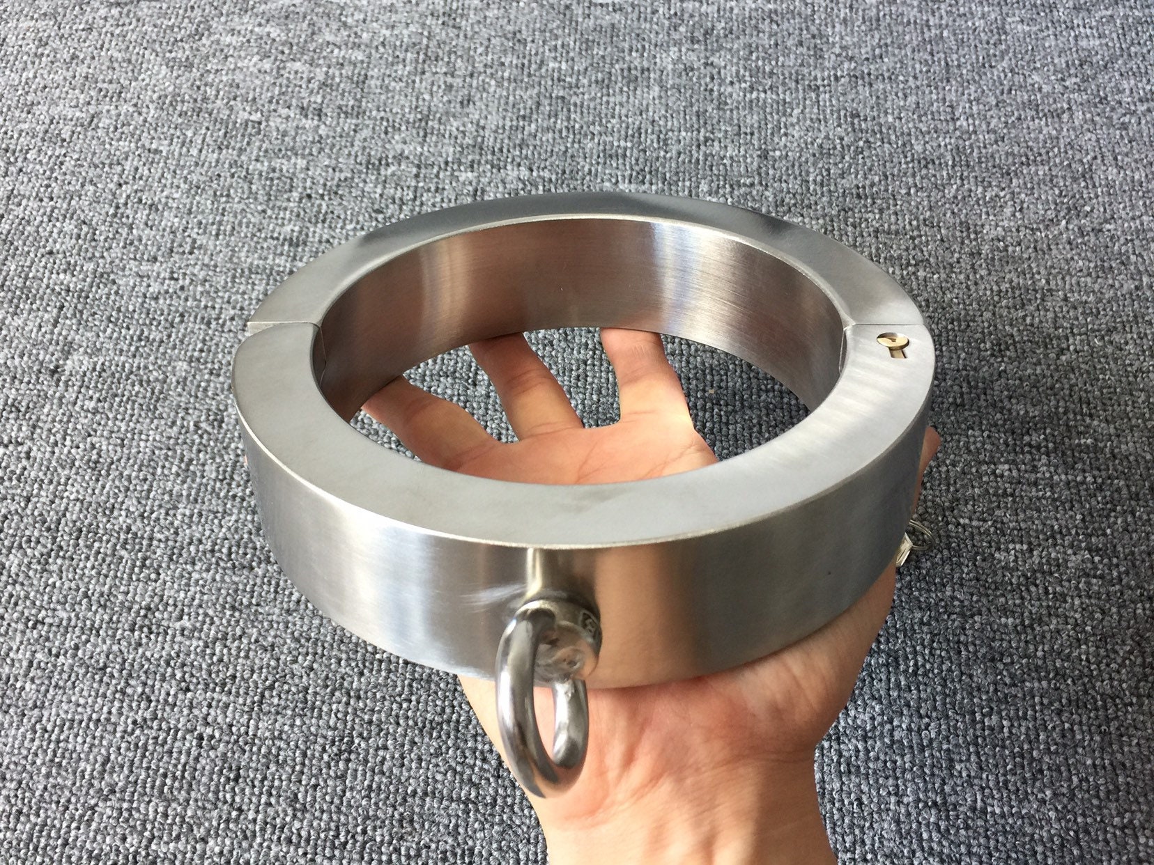 Heavy Stainless Steel Bondage Restraints BDSM Collar | Etsy