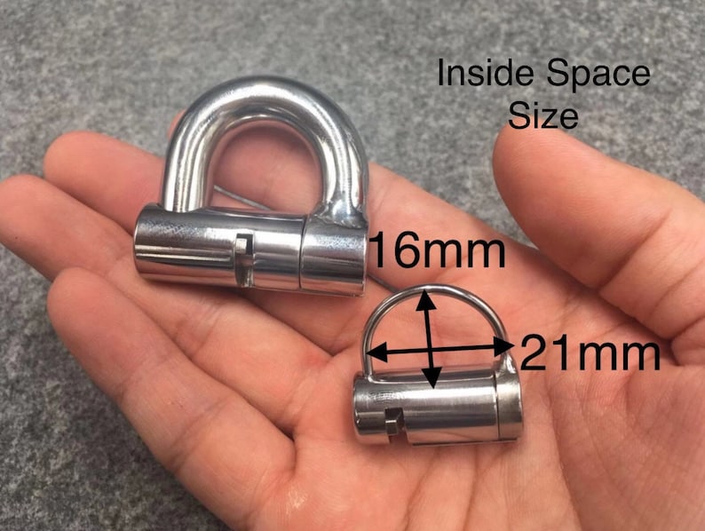 Customized Stainless Steel Pa Lock Prince Albert Piercing Male Etsy