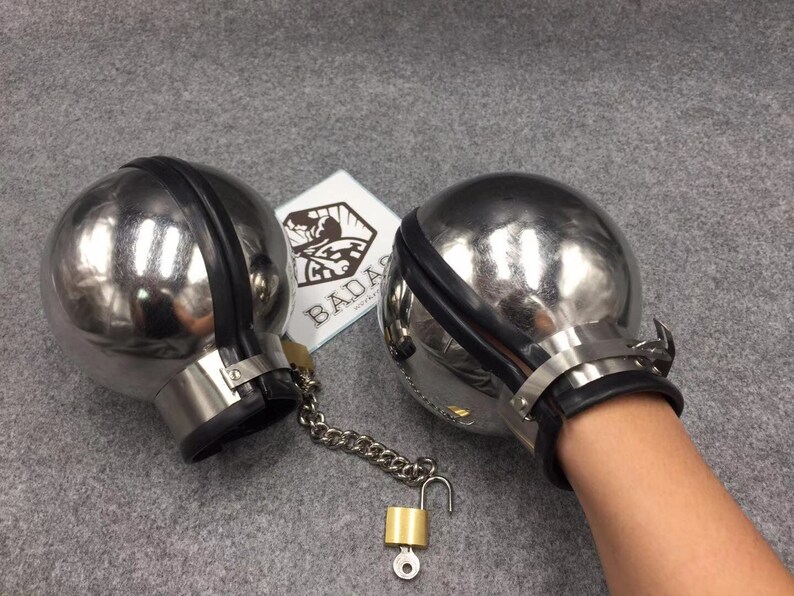 Stainless Steel Ball Shape Handcuffs for Bondage Restraints - Etsy Israel