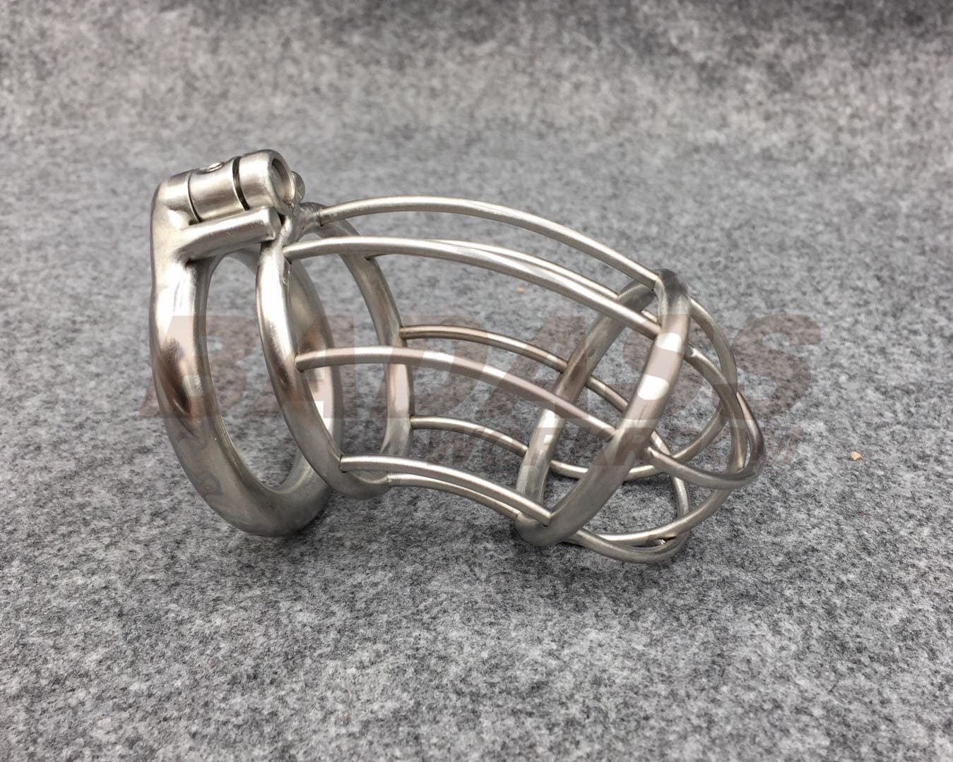 Customize Chastity Cage Dual Lock System Stainless - Etsy Denmark