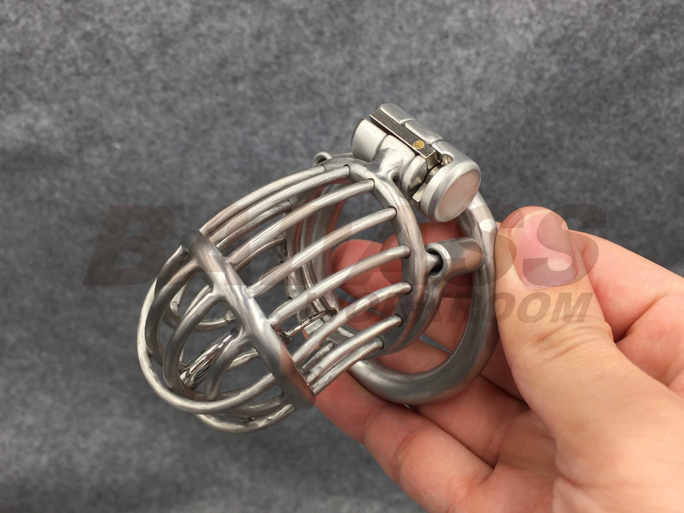 Customizable Dense Bars Chastity Cage with Integrated PA | Etsy