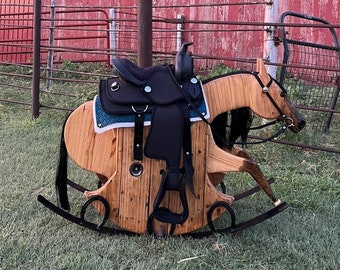 Cow Rocker Wooden Rocking Horse for Toddler Rocker Ride on Toy Baby ...