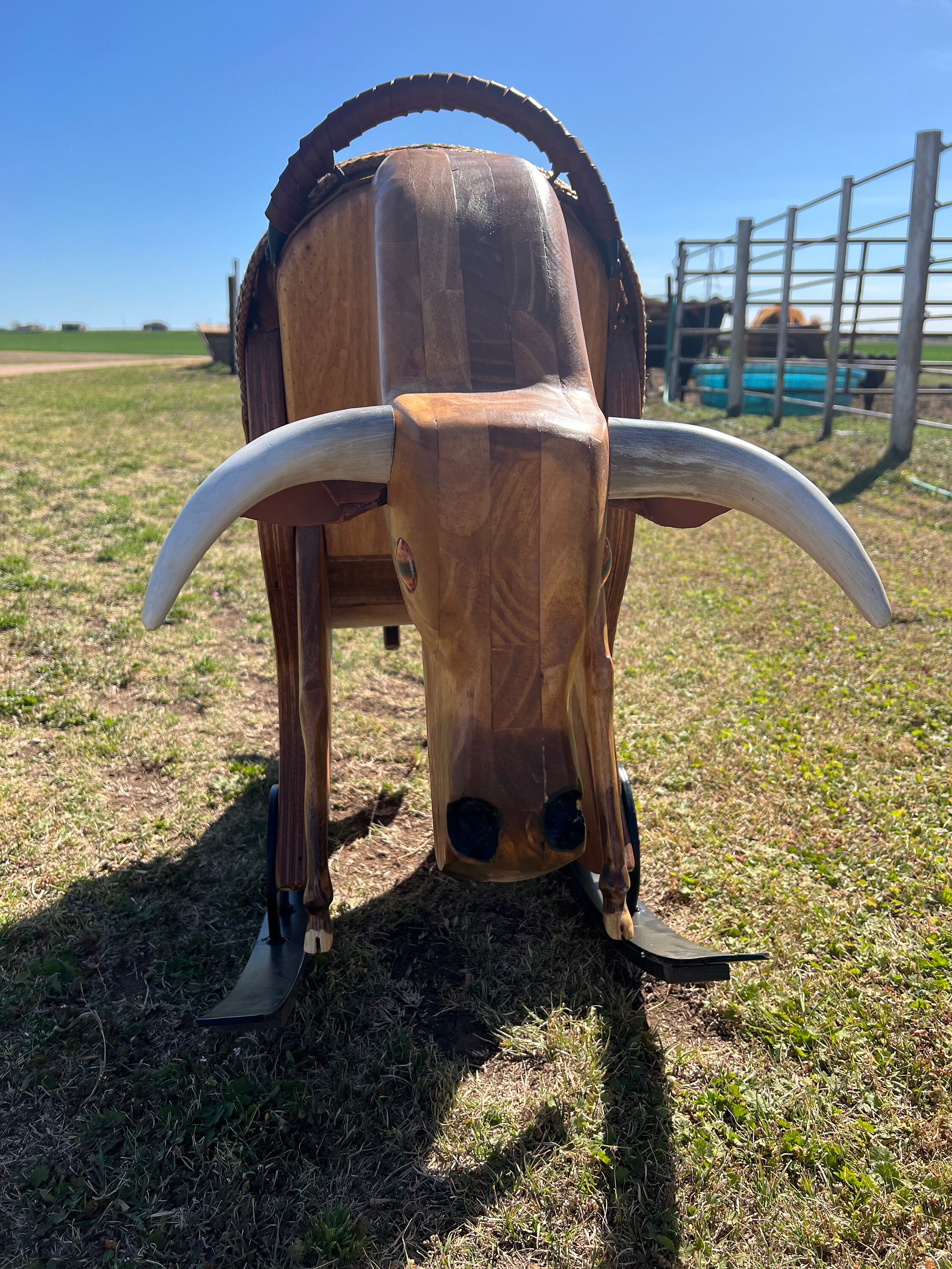 Kids Rocking Bull - Etsy