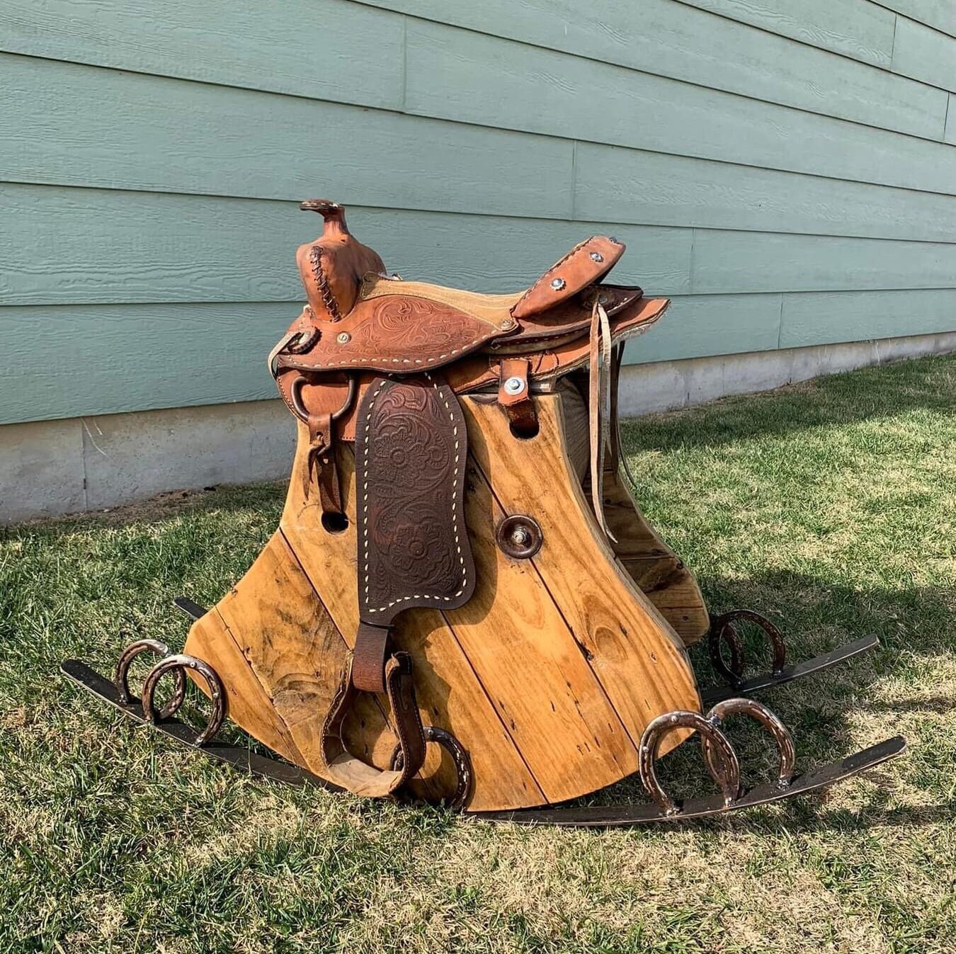 Western Kids Rocker - Etsy