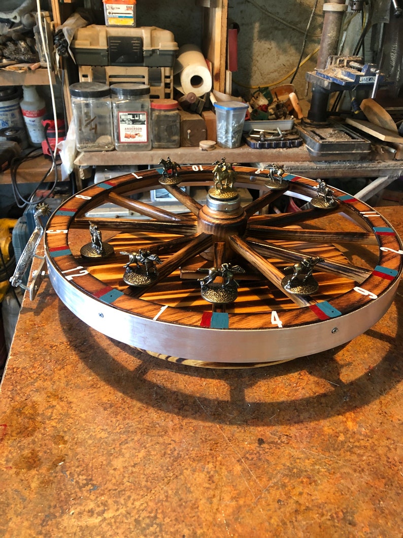 Cowboy Roulette - Race Horse Tabletop Game - Etsy