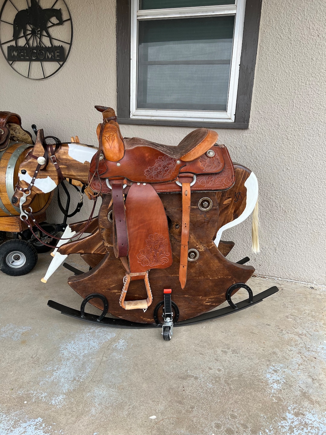 Adult Size Rocking Horse - Etsy