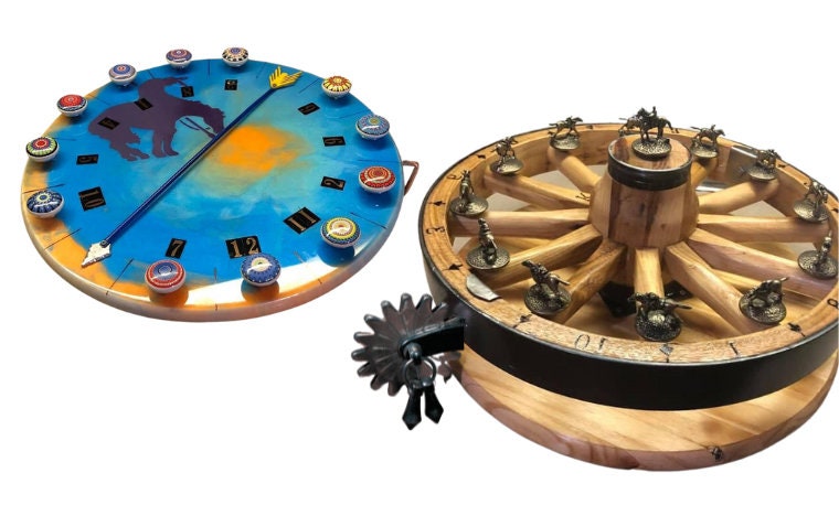 Cowboy Roulette Race Horse Tabletop Game - Etsy