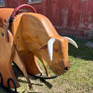 Kids Rocking Bull - Etsy