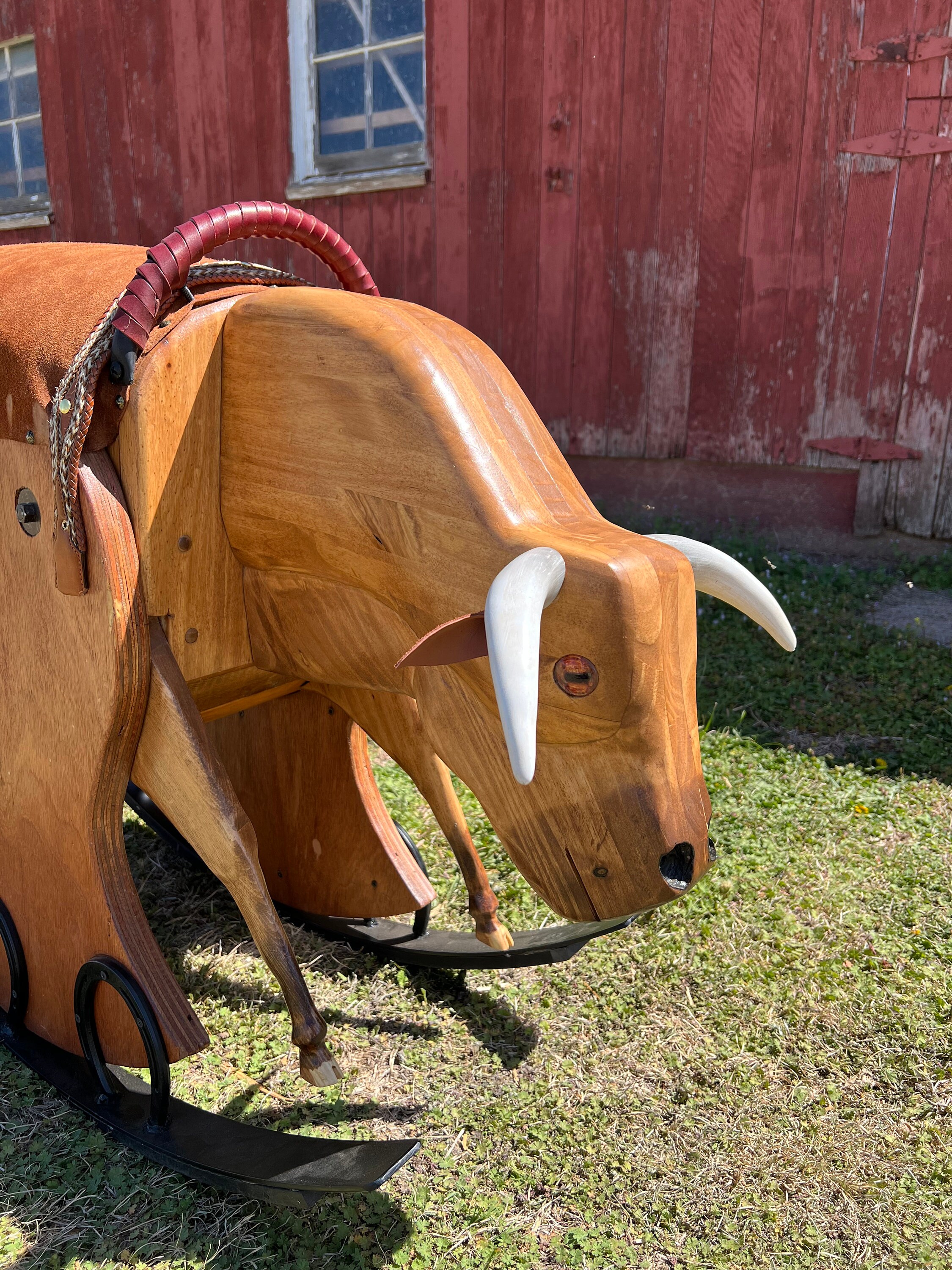 Kids Rocking Bull - Etsy