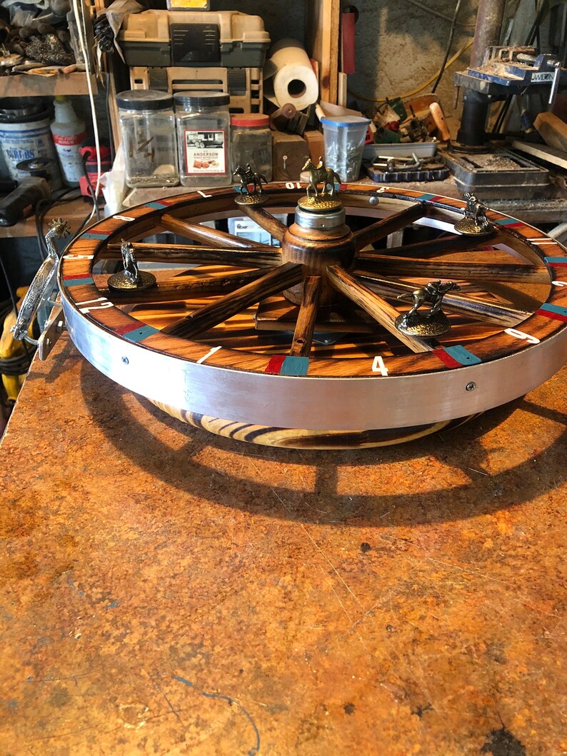 Cowboy Roulette - Race Horse Tabletop Game - Etsy