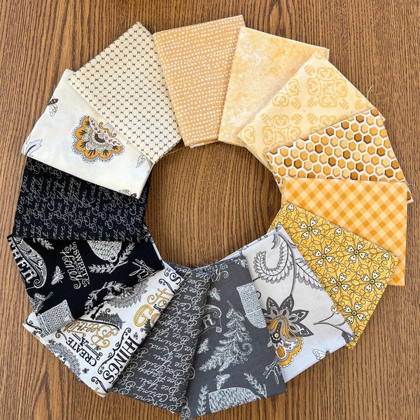 Moda Bee Joyful Fabric - Etsy