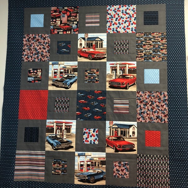 Vintage Car Fabric - Etsy