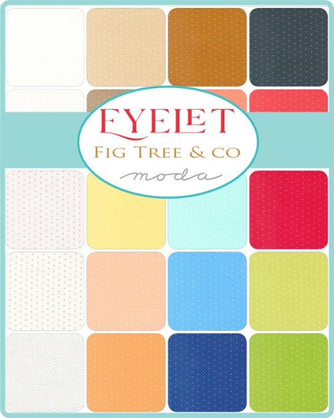 Eyelet Fat Quarter Bundle by Fig Tree Quilts - Etsy