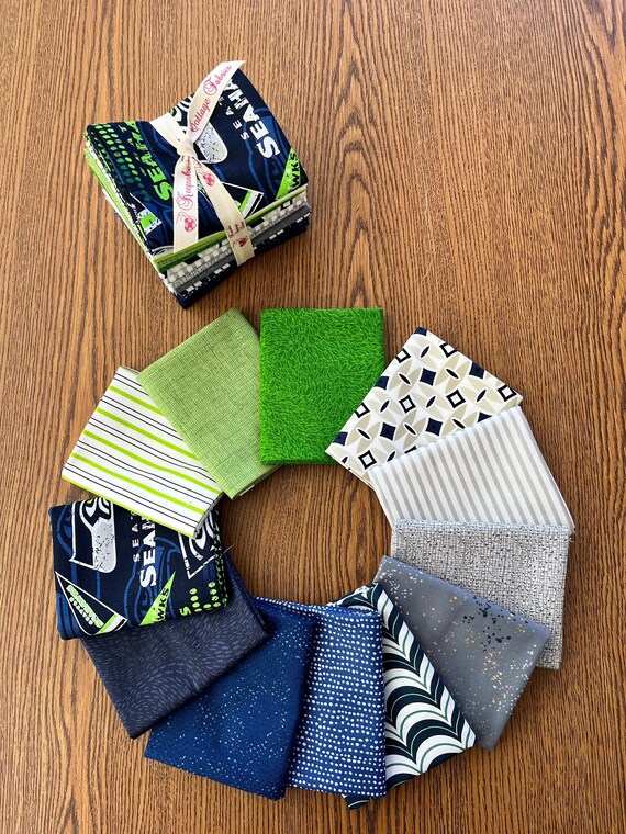 Green Seahawk Pattern