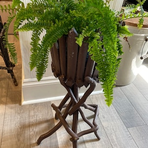 Native Art Jardiniere Plant Stand With Authentic Branches and Twigs - Etsy