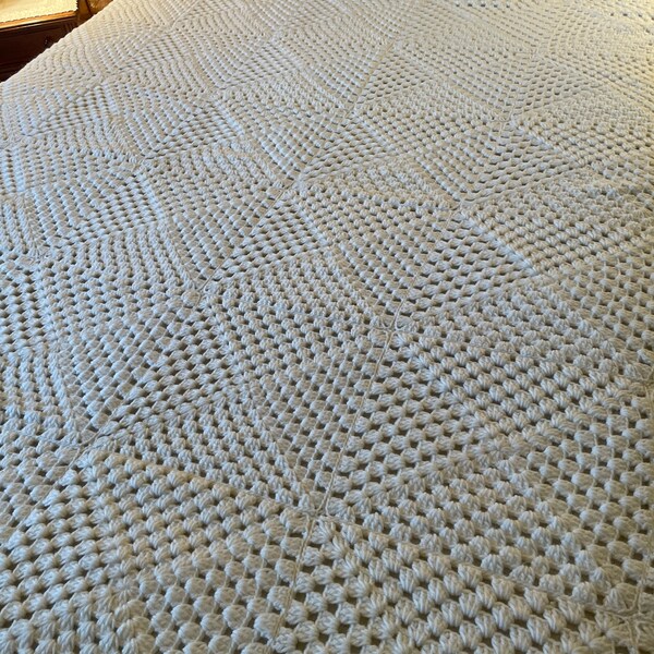 Crochet Bedspread - Etsy