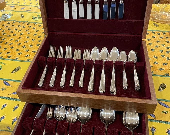 A Nice 58 Piece Set of Community Silverplate Flat Wear - Etsy