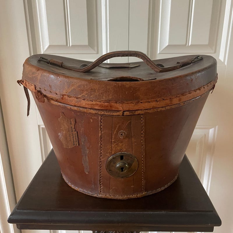 Victorian Hat Box - Etsy