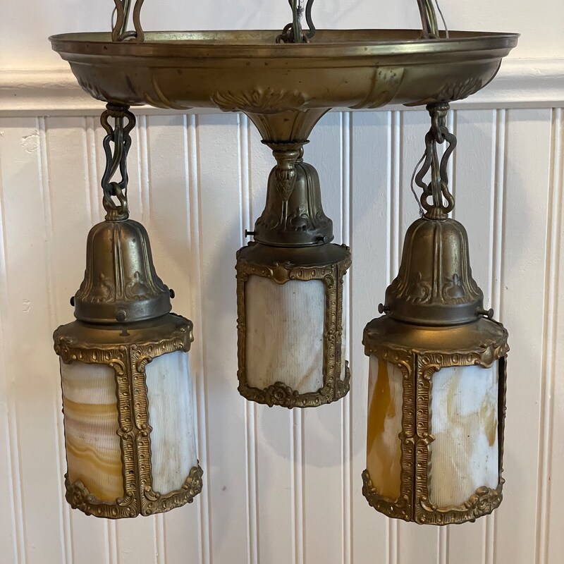1920s Ceiling Light - Etsy