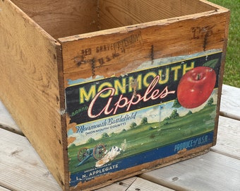 Apple Crate Label - Etsy