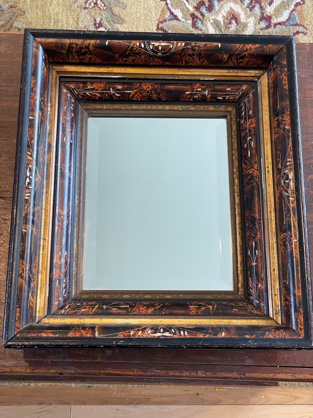 A Wonderful Late 1800s Victorian Eastlake Black Ebonized and Gilt Gold ...