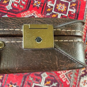 Vintage Stradellina Brown Attache Case With Click Closures and Nice ...