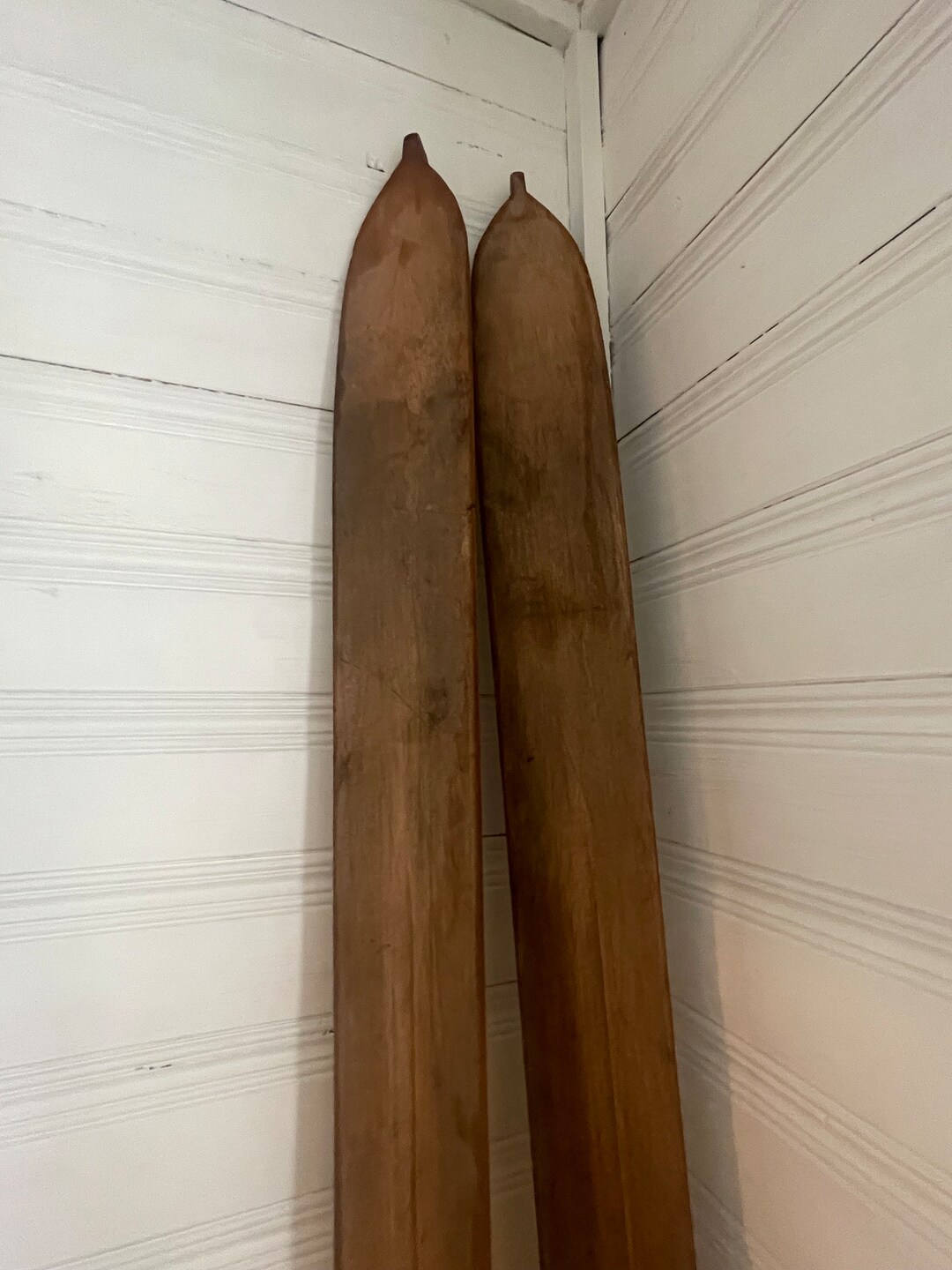 Rare 1920/30s Harvey Dodd's Wooden Downhill Skis Vintage Cabin Decor ...