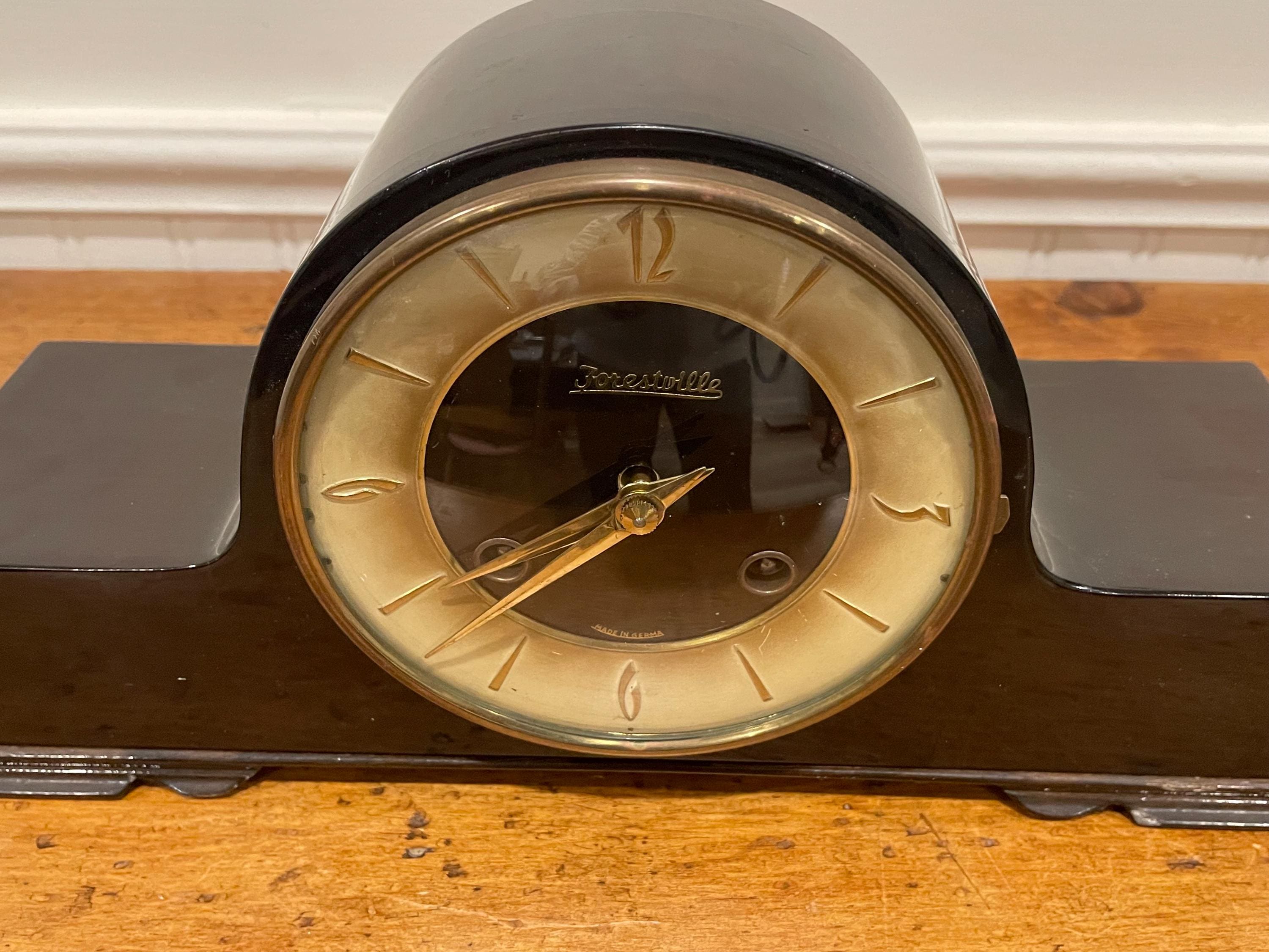 FORESTVILLE Mantle Clock, Assembled in Canada, Works With Key ...