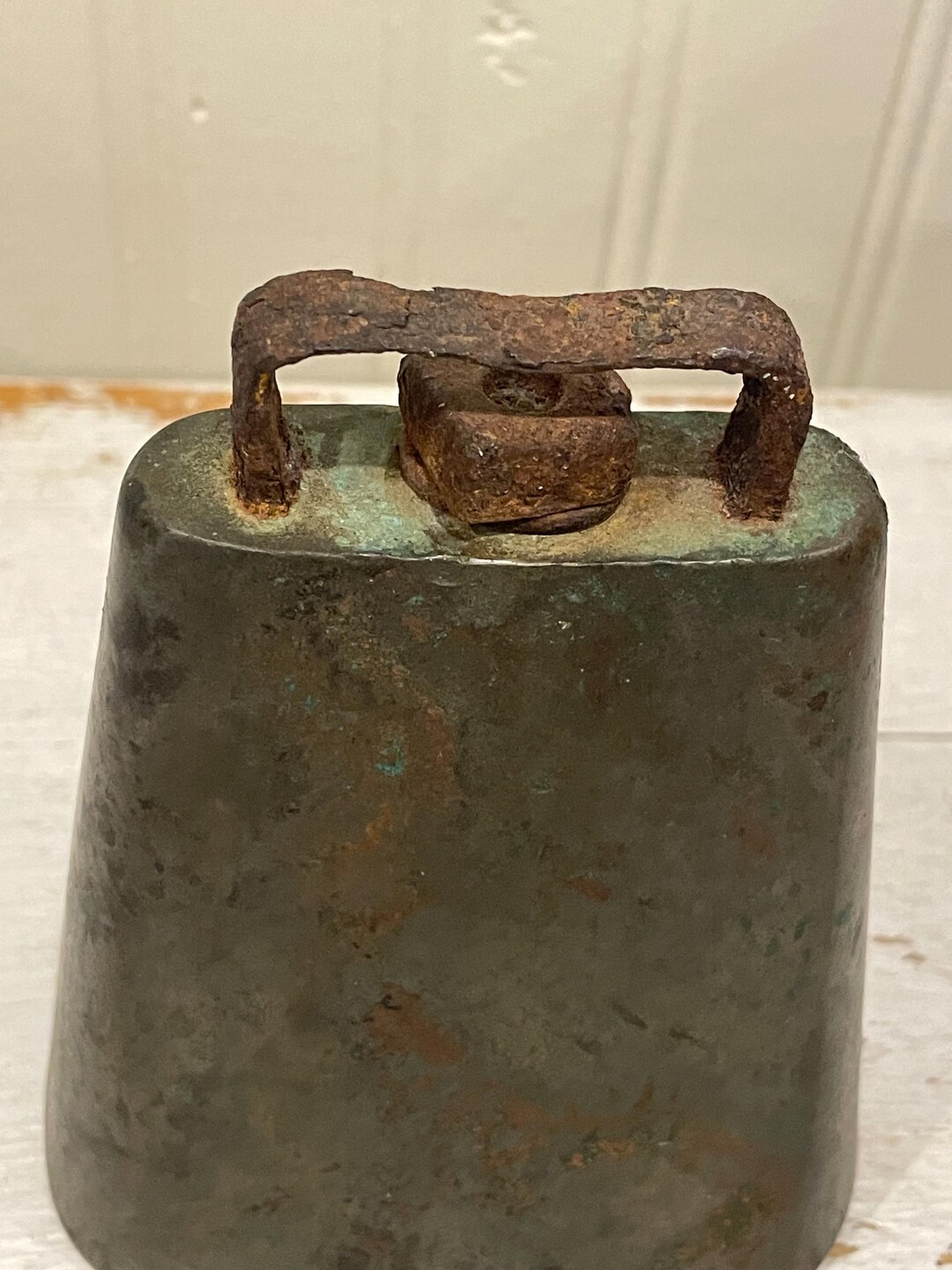 A Large Early and Original Cow/animal Bell in Good "as Found "condition ...