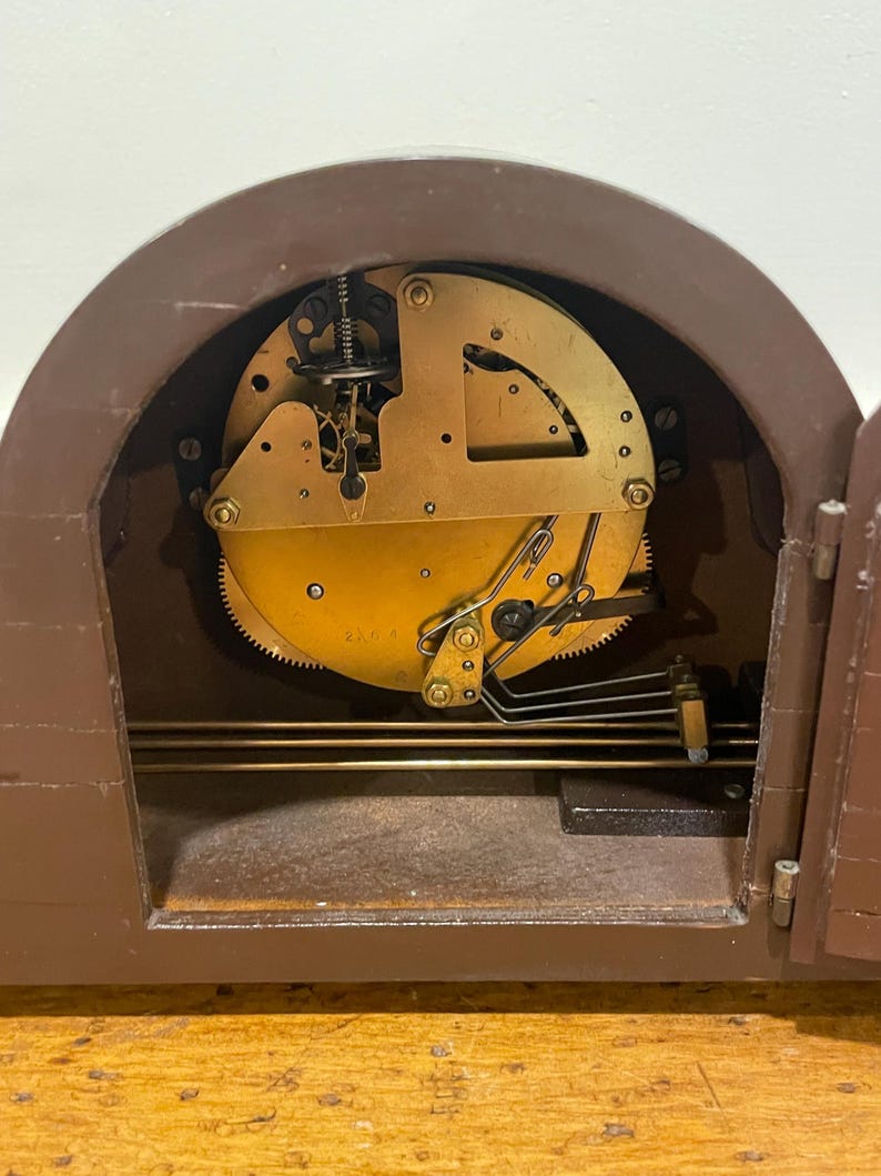 FORESTVILLE Mantle Clock, Assembled in Canada, Works With Key ...