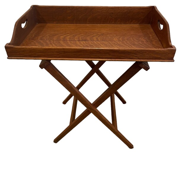 Antique Folding Table - Etsy