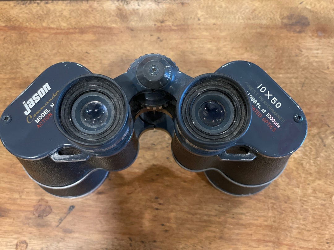 Vintage Jason Commander Binoculars 10 by 50 in Good Condition. - Etsy