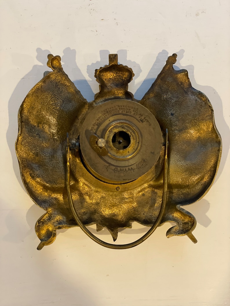 An Antique Art Deco Clock Made by the British United Clock Co. With a ...