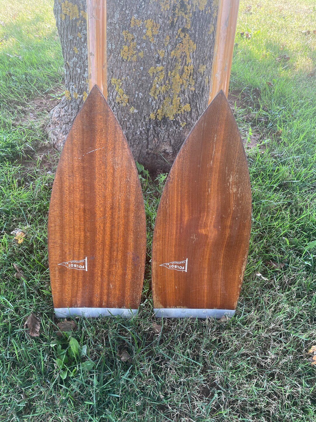 Set of Vintage Folbot Kayak Paddles With Brass Fittings - Etsy