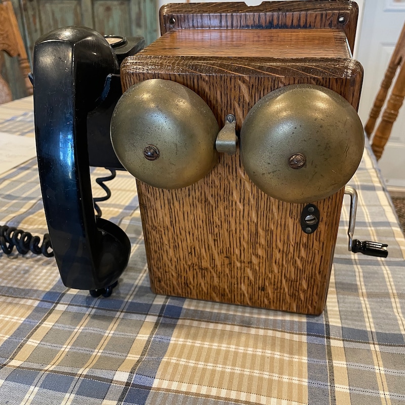 Antique Telephone Parts - Etsy