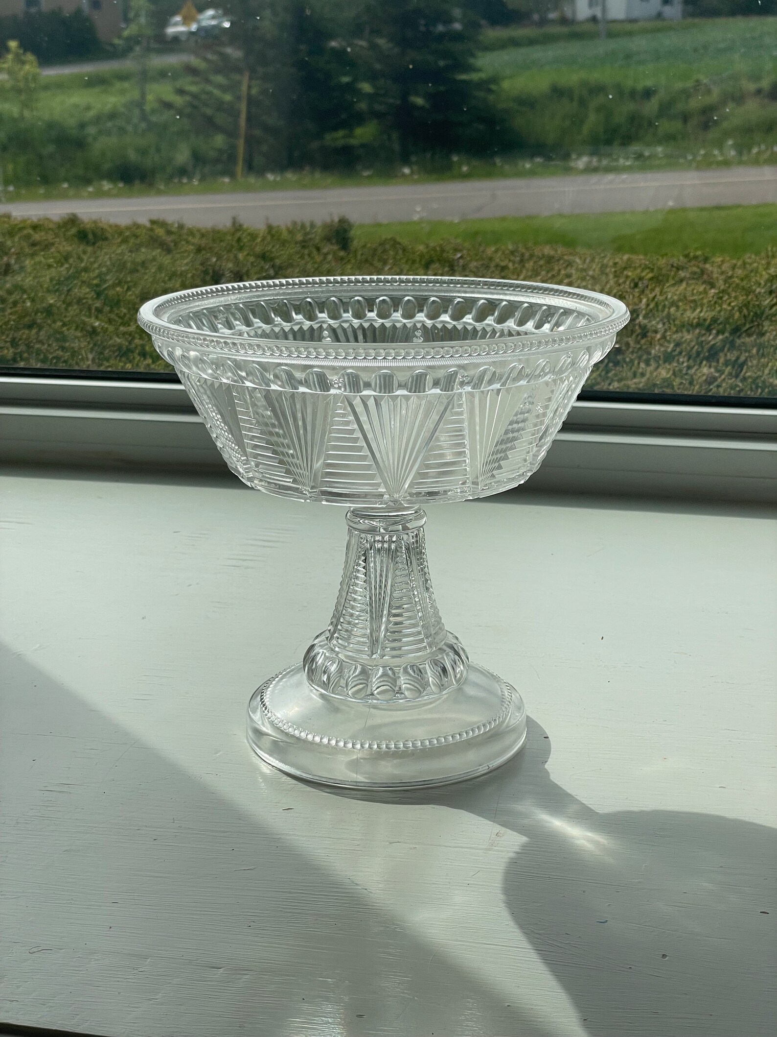EAPG Mckee Adonis Compote Bowl - Etsy