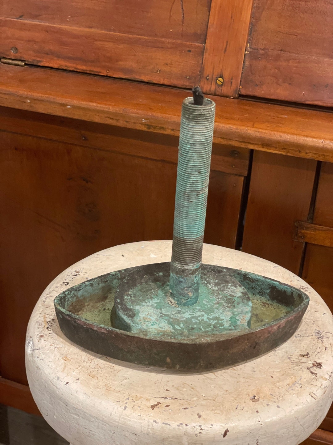 Antique Marine Bronze Thru Hull Depth Sounder - Etsy
