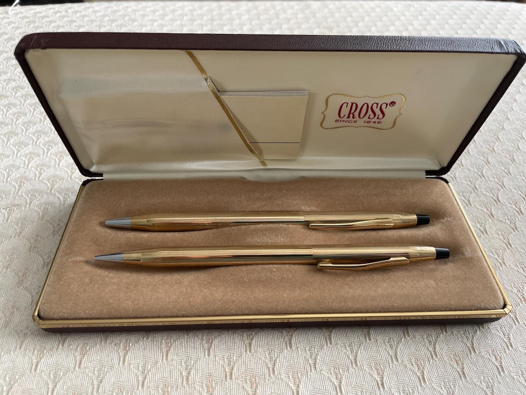 Cross Pen/pencil Set With Engraving - Etsy