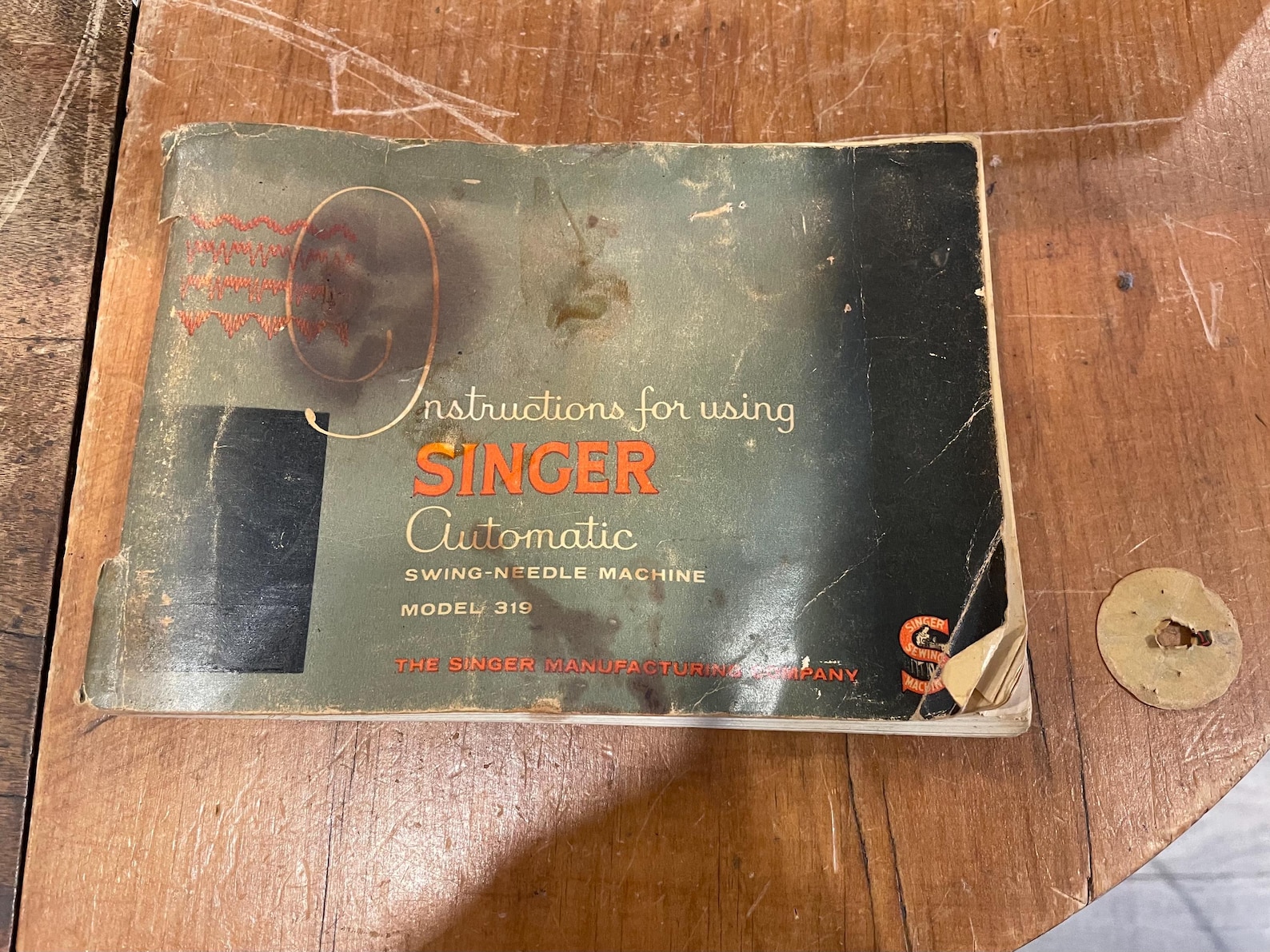 Vintage Singer 319K Automatic Sewing Machine | Swing Needle Zig Zag ...