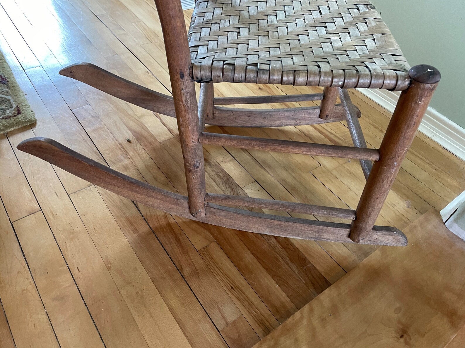 Wow What an Early Rocking Chair and What an Attic Find for the - Etsy