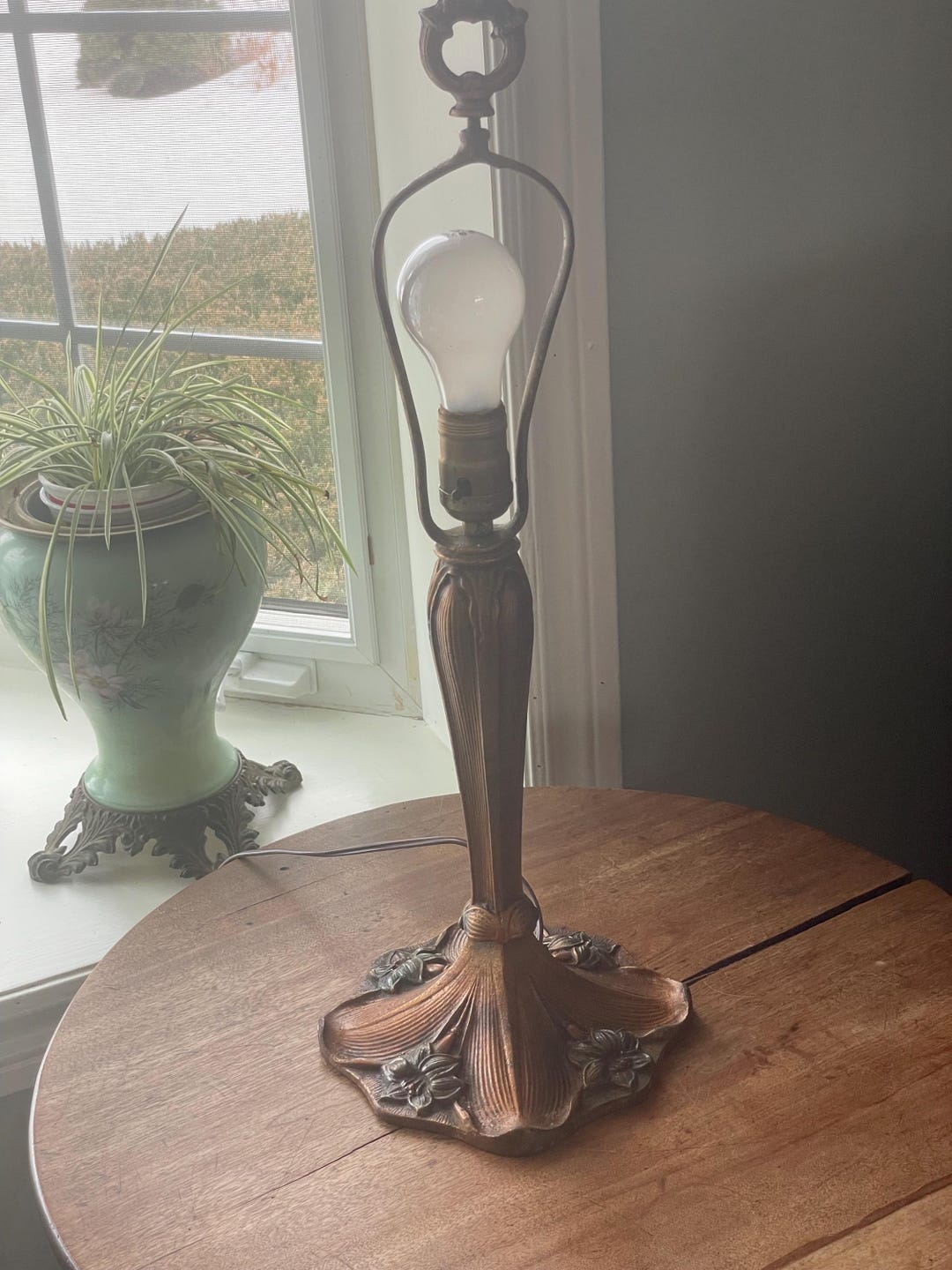 Art Nouveau Bradley & Hubbart Table Lamp - Etsy