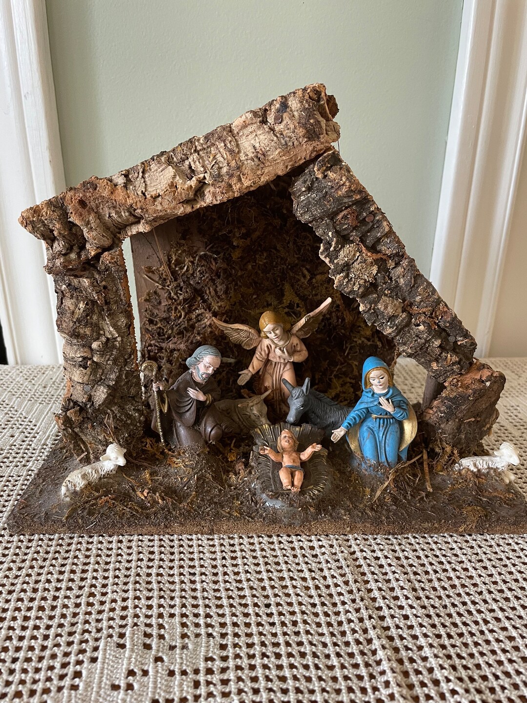 Rustic Nativity Scene - Made in Italy - Etsy