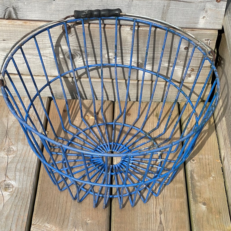 Rustic Wire Basket - Etsy