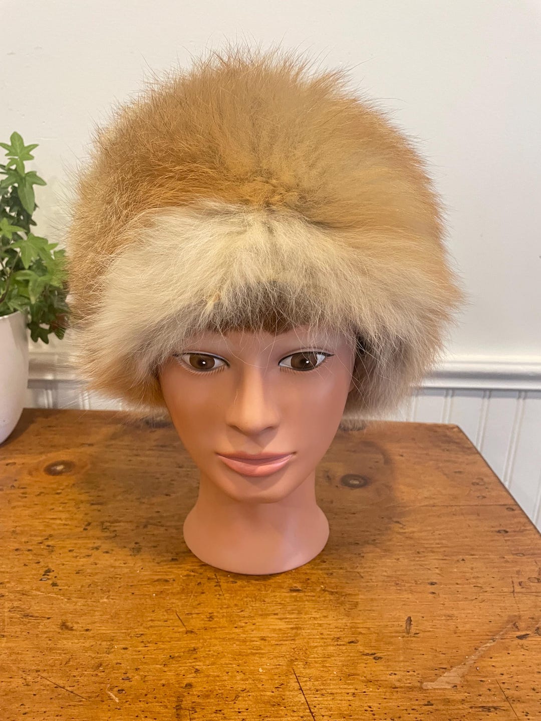 Gorgeous Red Fox Fur Hat - New Old Stock - Etsy