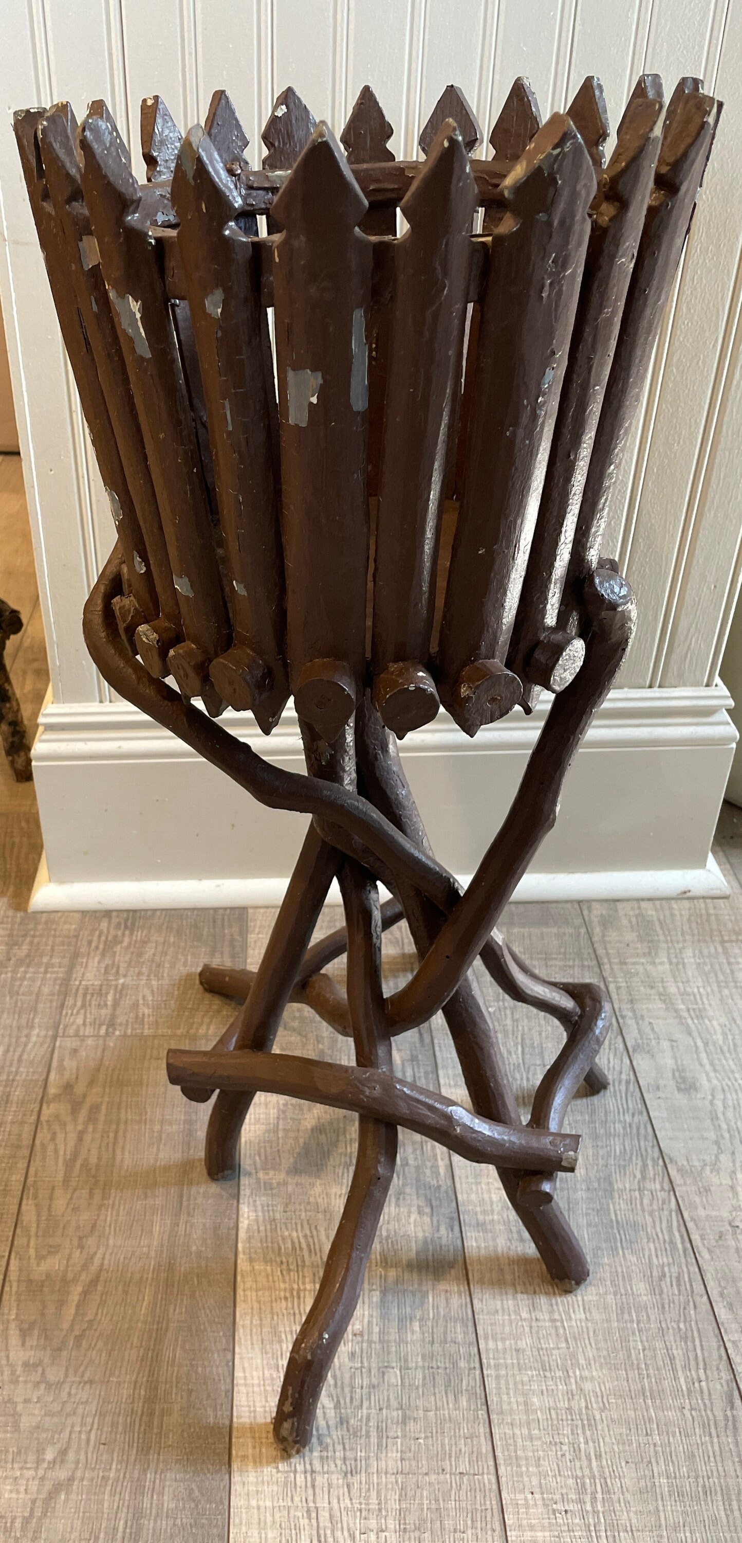 Native Art Jardiniere Plant Stand With Authentic Branches and Twigs - Etsy